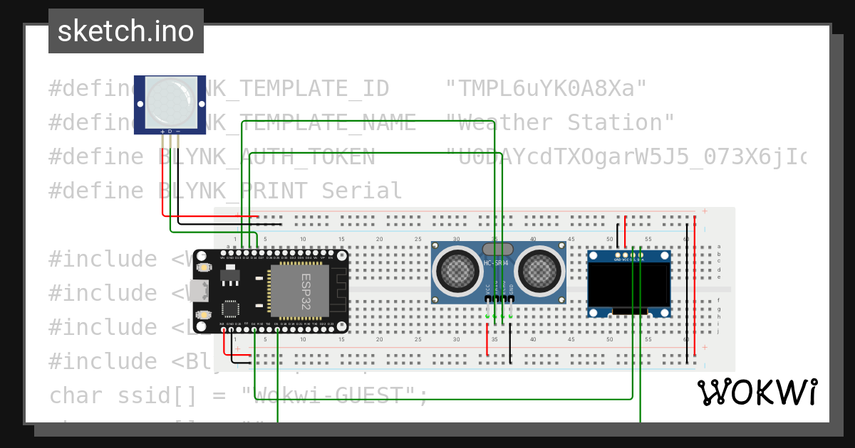 Becerrajuarezmorenoultrasonico Y Pir Wokwi Esp32 Stm32 Arduino Simulator