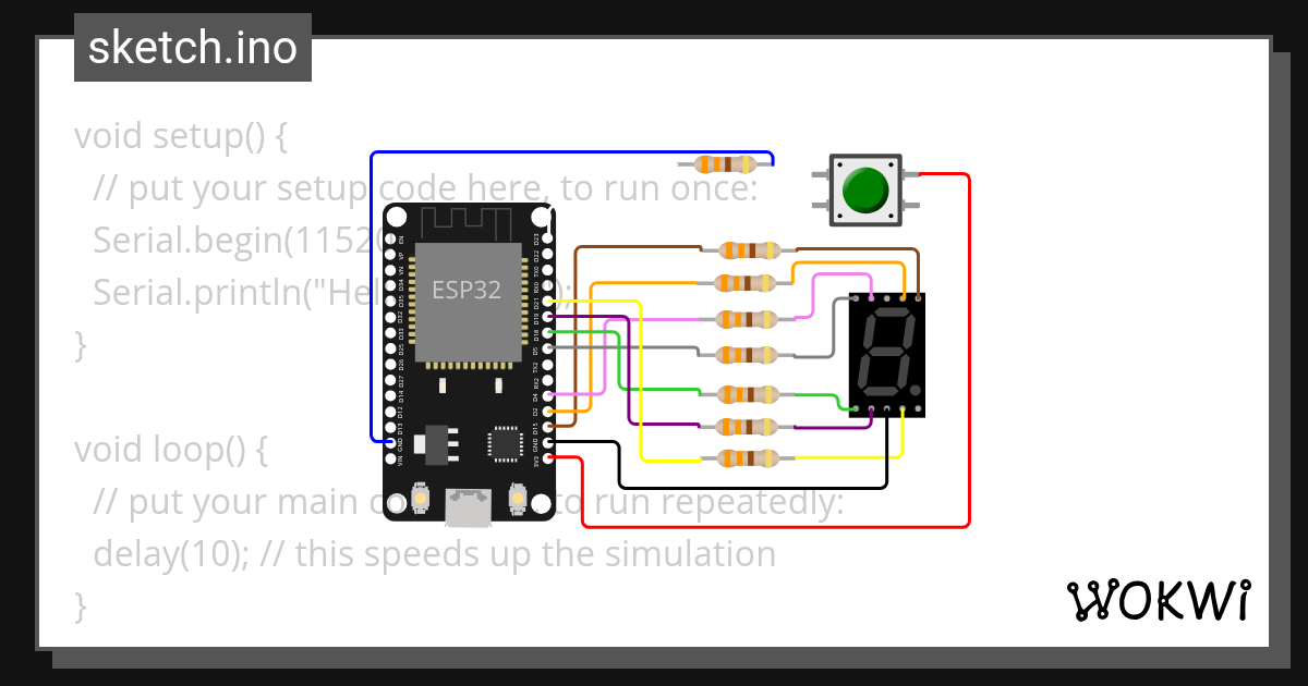 Contador - Wokwi ESP32, STM32, Arduino Simulator Contador - Wokwi ESP32, STM32, Arduino Simulator