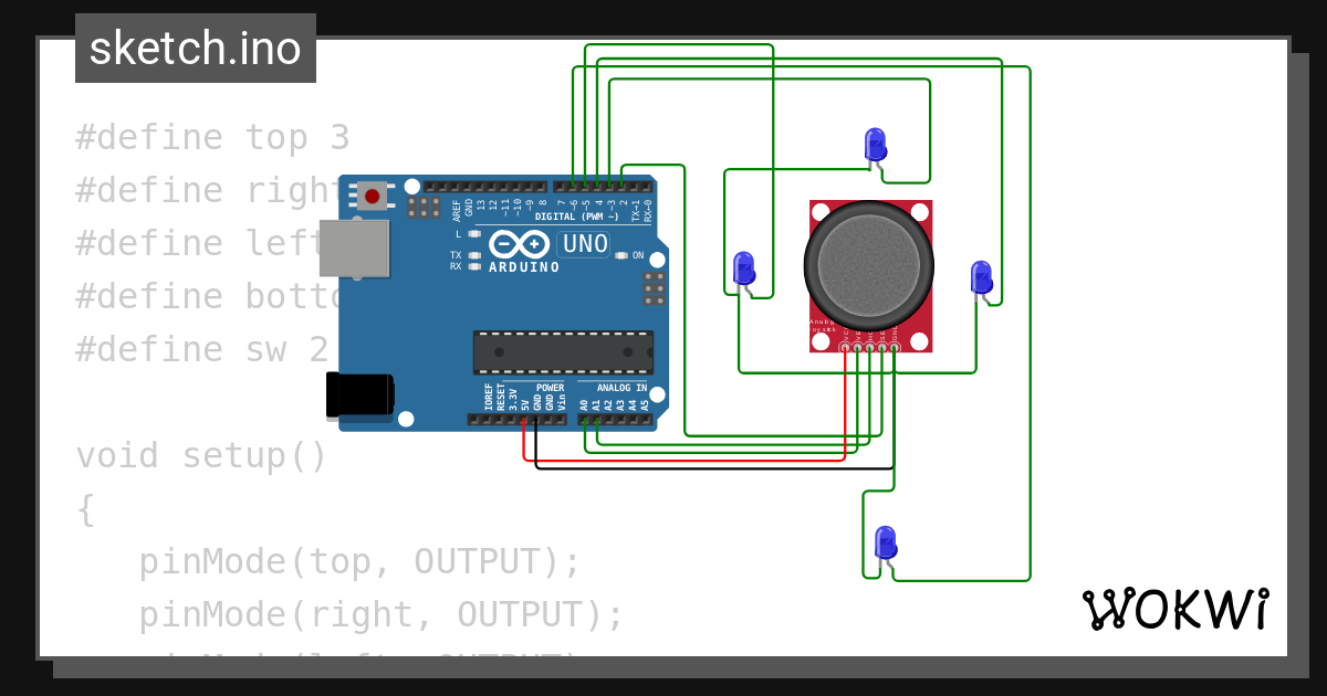 Código Azul Wokwi Esp32 Stm32 Arduino Simulator 3519