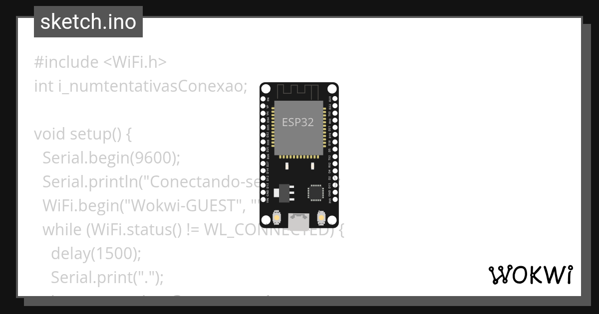 ESP32_WiFi_Connection Copy - Wokwi ESP32, STM32, Arduino Simulator ESP32_WiFi_Connection Copy - Wokwi ESP32, STM32, Arduino Simulator
