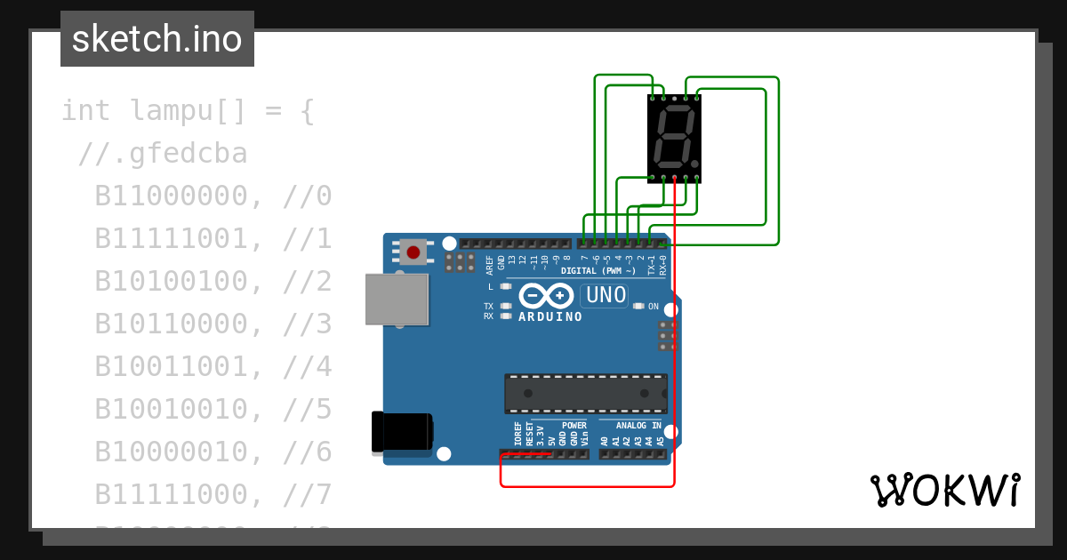 Arduino7segnim Wokwi Esp32 Stm32 Arduino Simulator 4581