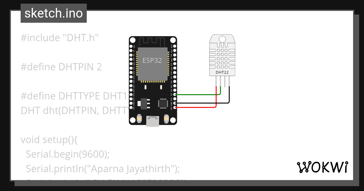 Embedded Data Logger - Wokwi ESP32, STM32, Arduino Simulator