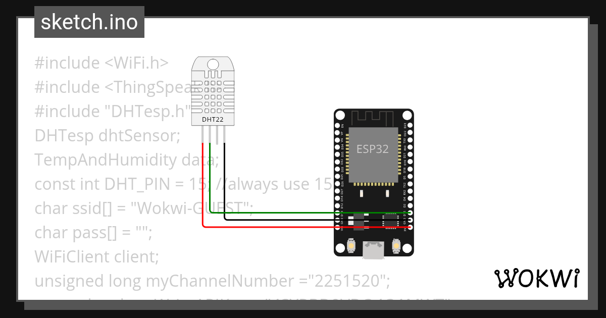 Dht To Thing Speak Copy Wokwi Esp32 Stm32 Arduino Simulator 8332
