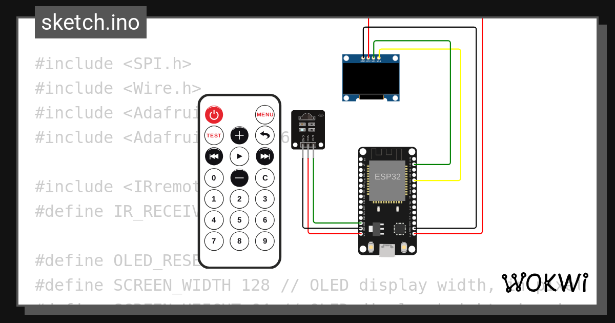 Esp32 Ir Rx Wokwi Esp32 Stm32 Arduino Simulator
