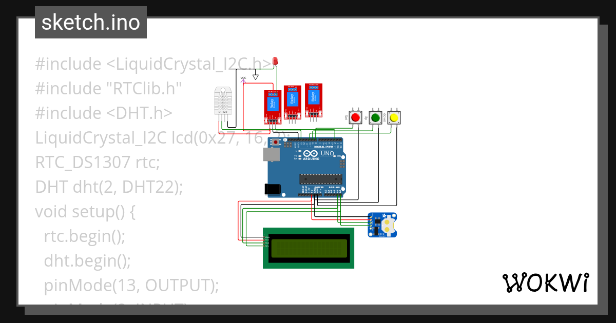 set start relay - Wokwi ESP32, STM32, Arduino Simulator