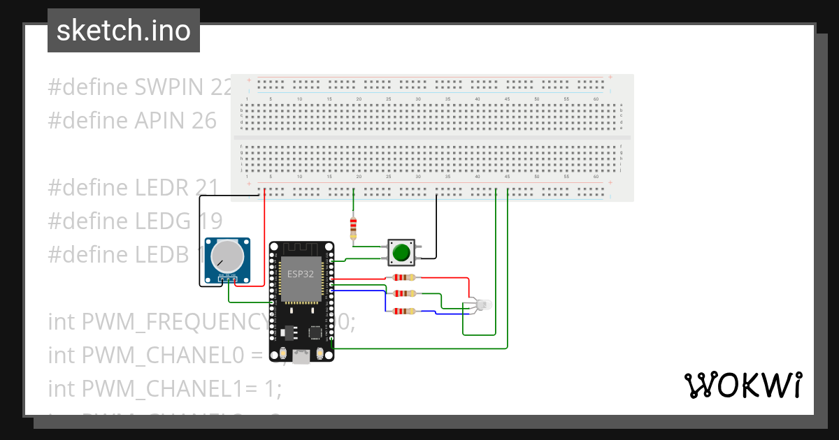 ESP32-LAB004-Sec002 - Wokwi ESP32, STM32, Arduino Simulator