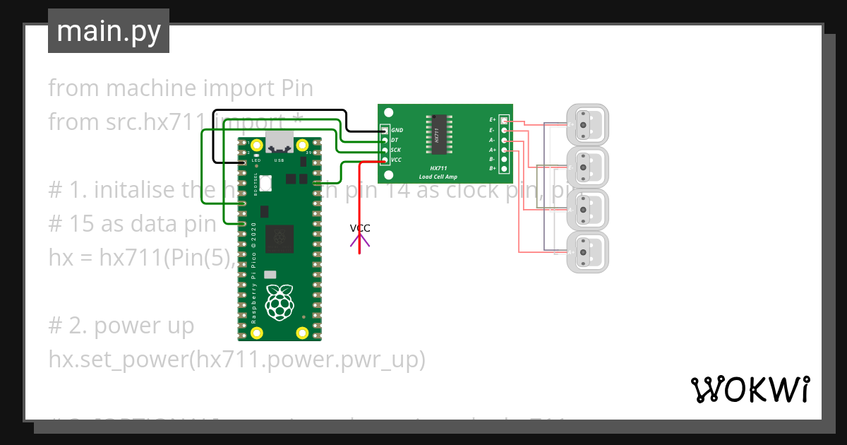 Leitura Celula De Carga Wokwi Esp32 Stm32 Arduino Simulator 9117