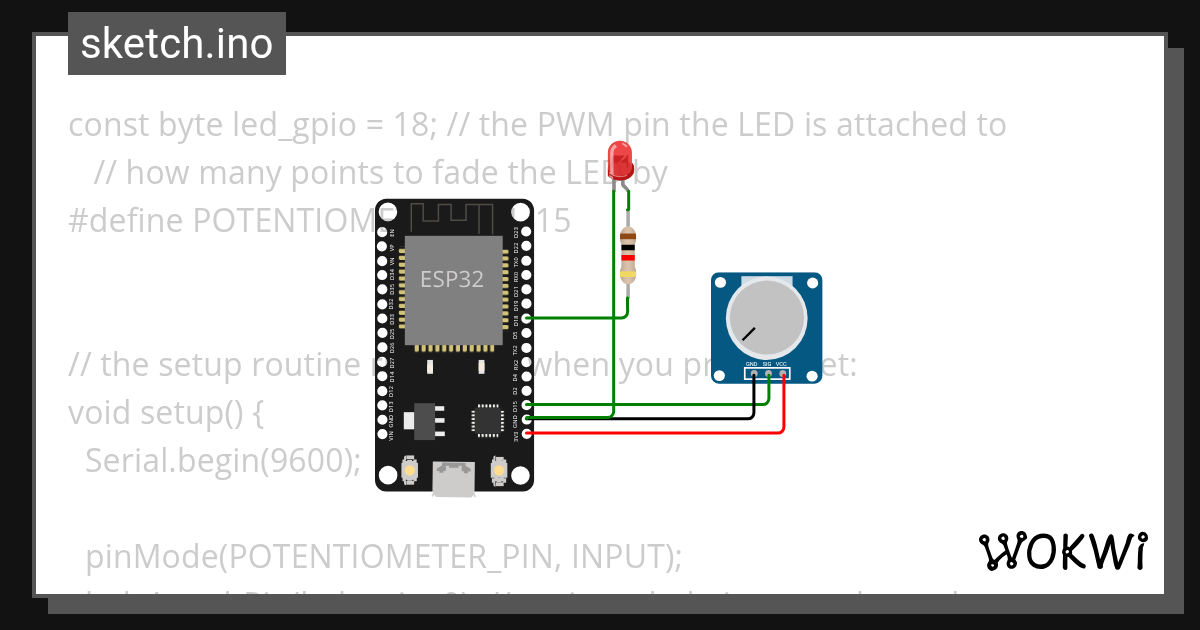PRO - 245 Project - Wokwi ESP32, STM32, Arduino Simulator