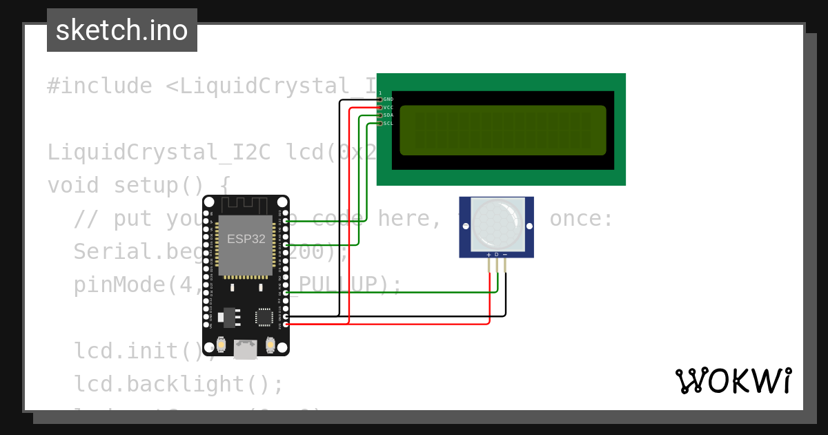 Tugas Pir Wokwi Esp32 Stm32 Arduino Simulator 8669