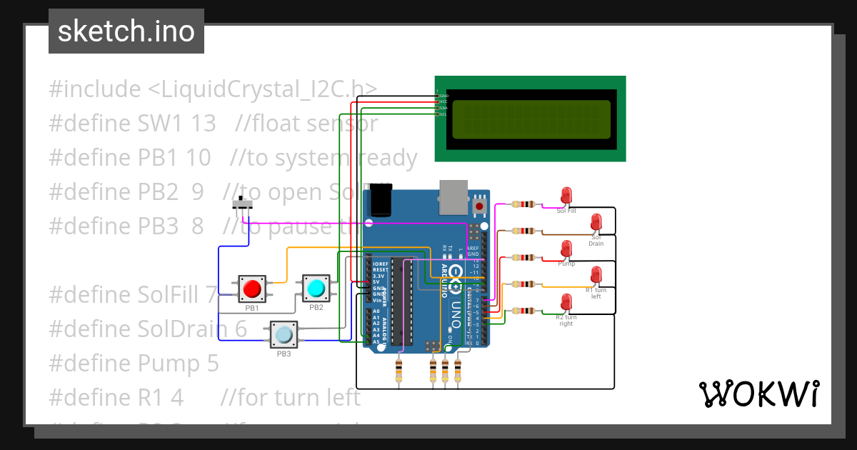 mesin cuci R9 motor saja - Wokwi ESP32, STM32, Arduino Simulator