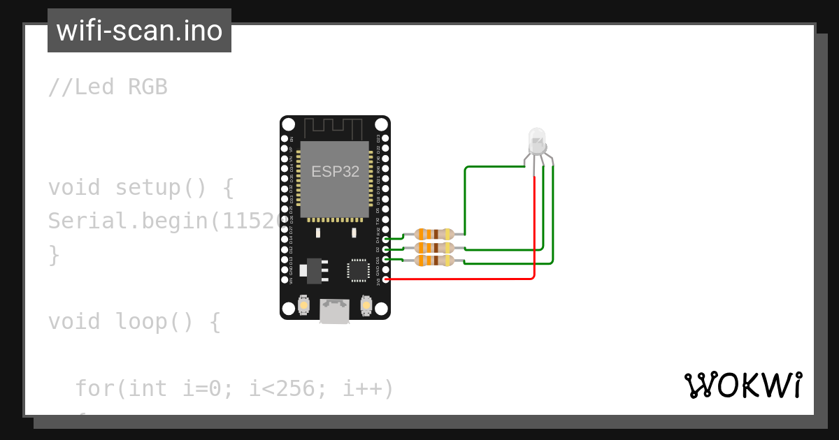Led Rgb Wokwi Esp32 Stm32 Arduino Simulator 1629