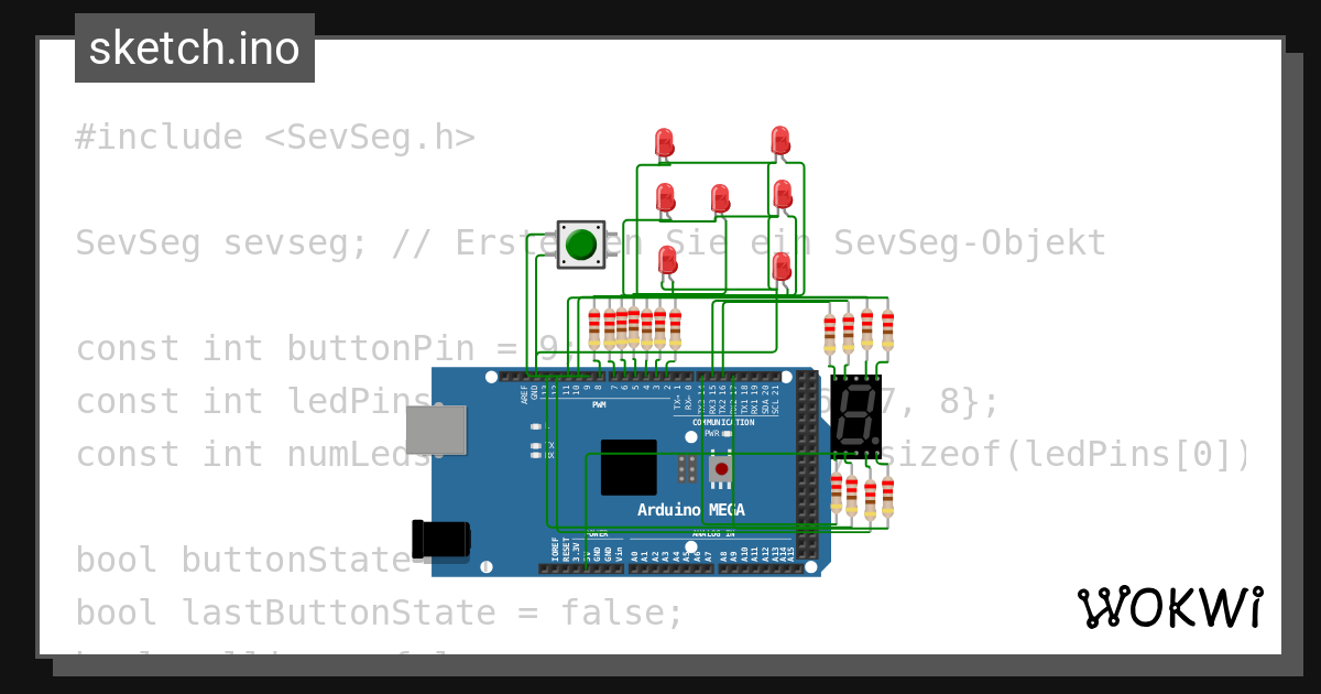 Würfel Wokwi Esp32 Stm32 Arduino Simulator 3604
