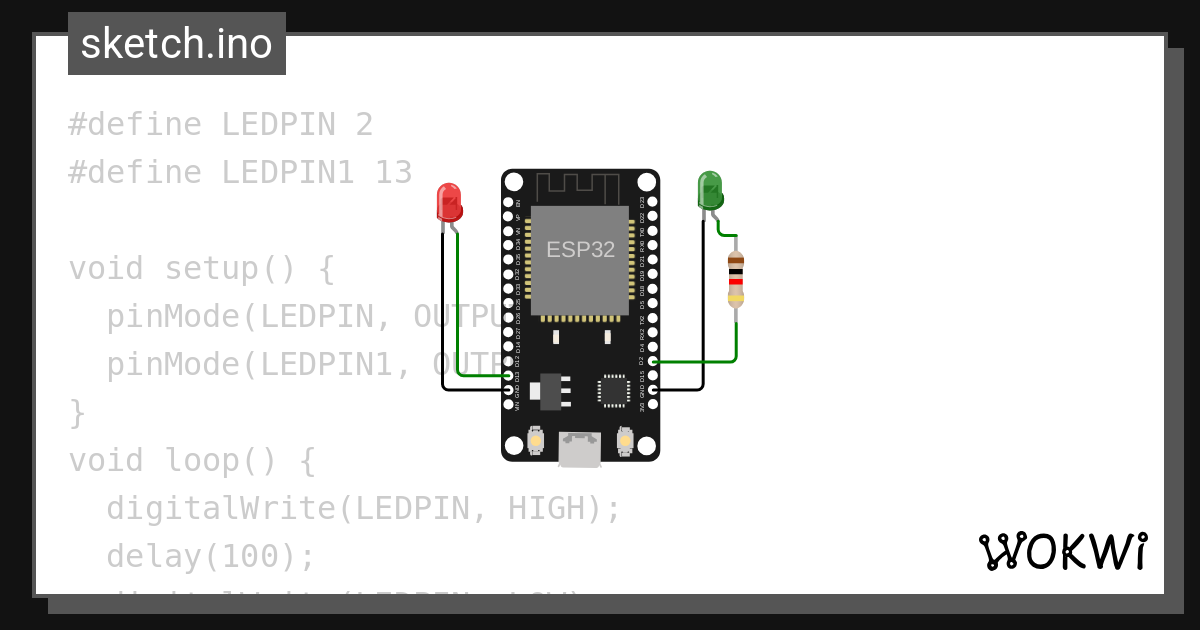 Esp32 Blnkng Ld Wokwi Esp32 Stm32 Arduino Simulator 2256