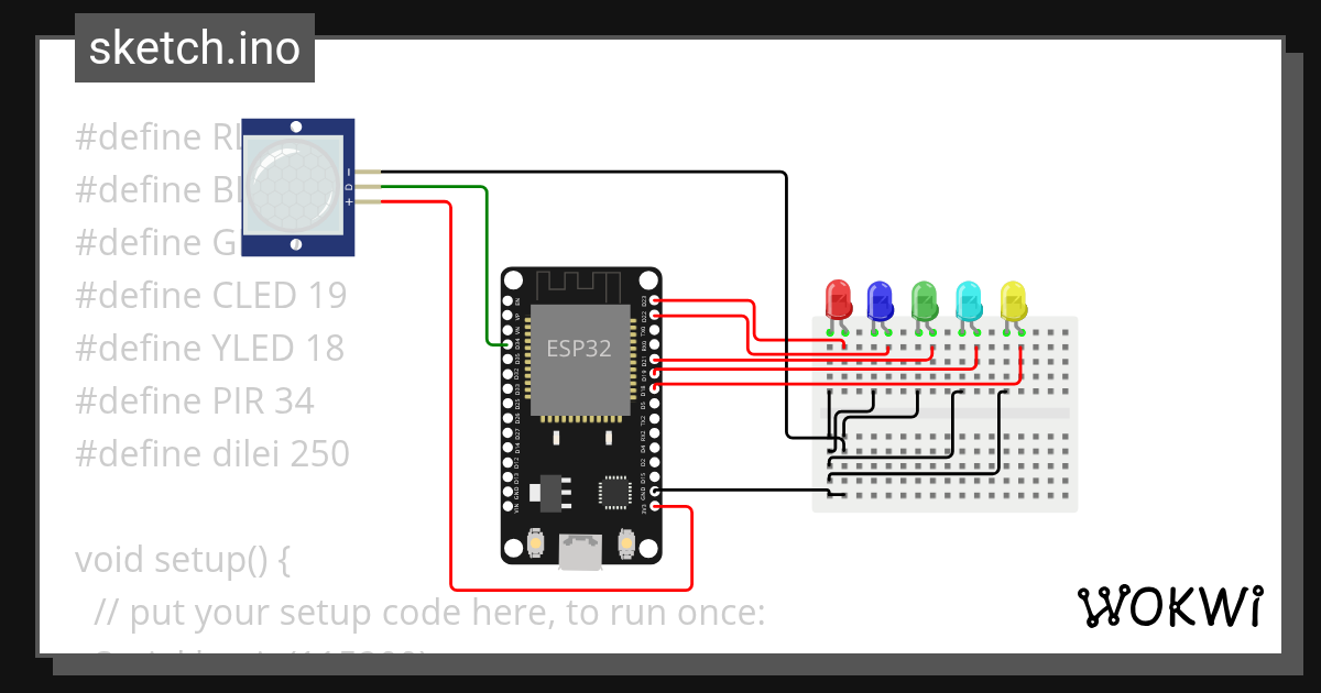 Excercise 2 Wokwi Esp32 Stm32 Arduino Simulator 