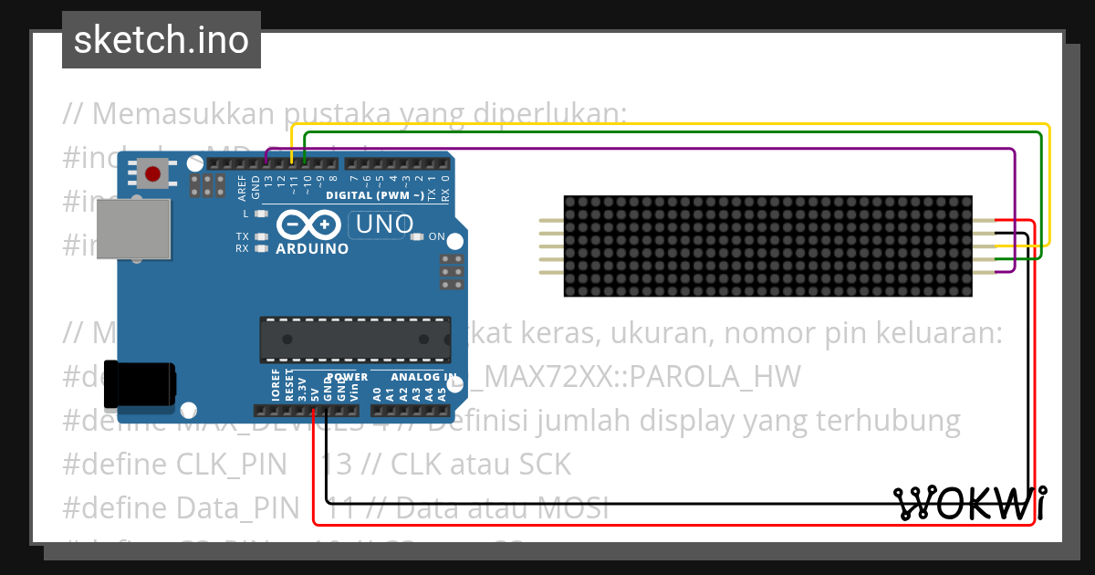 holifah tkj lcd - Wokwi ESP32, STM32, Arduino Simulator