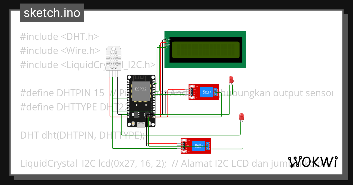 esp, lcd, dht22 Copy - Wokwi ESP32, STM32, Arduino Simulator