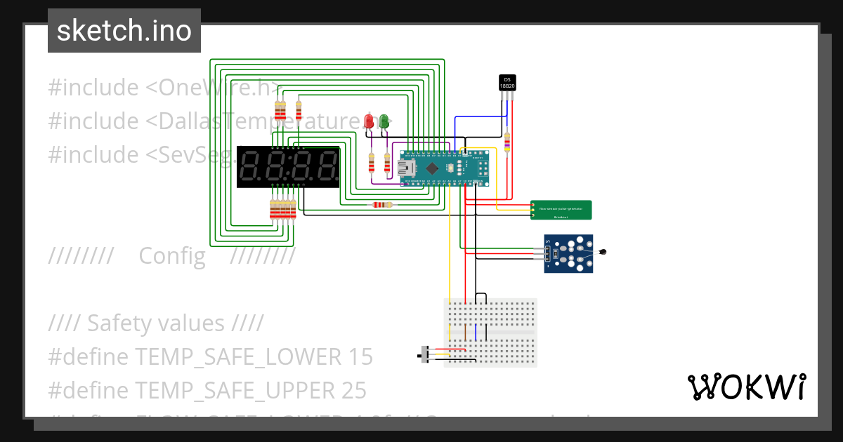 Co2 Laser Cooling Monitor Wokwi Esp32 Stm32 Arduino Simulator 0651