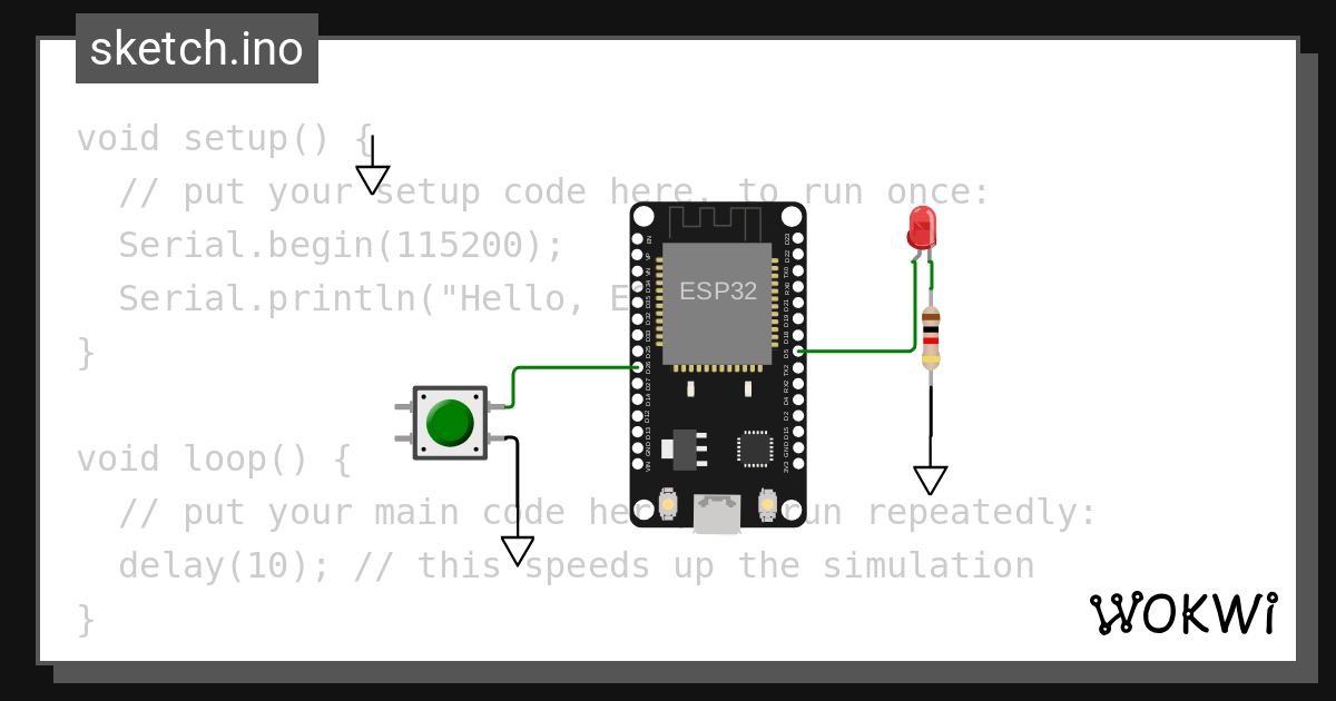 Ejercicio 03 Wokwi Esp32 Stm32 Arduino Simulator 4766