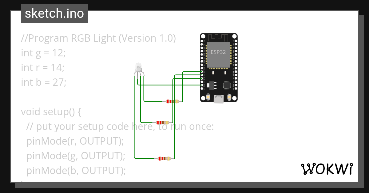 RGB_Board_ESP32_Version1.0 - Wokwi ESP32, STM32, Arduino Simulator