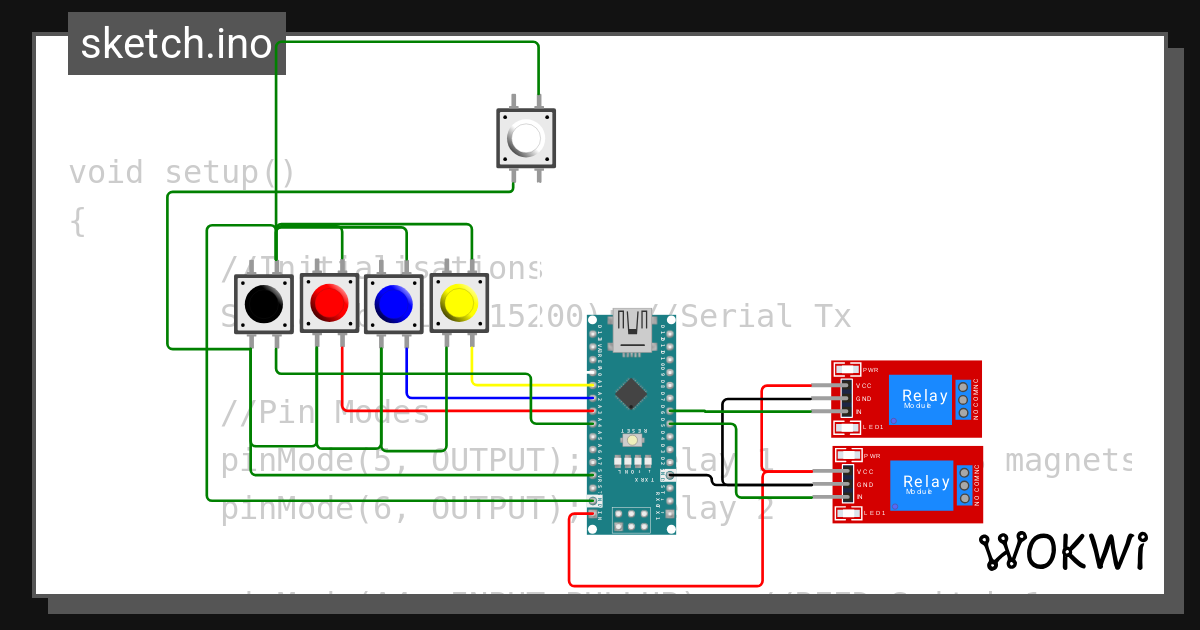 Book Puzzle Wokwi Esp32 Stm32 Arduino Simulator 3709