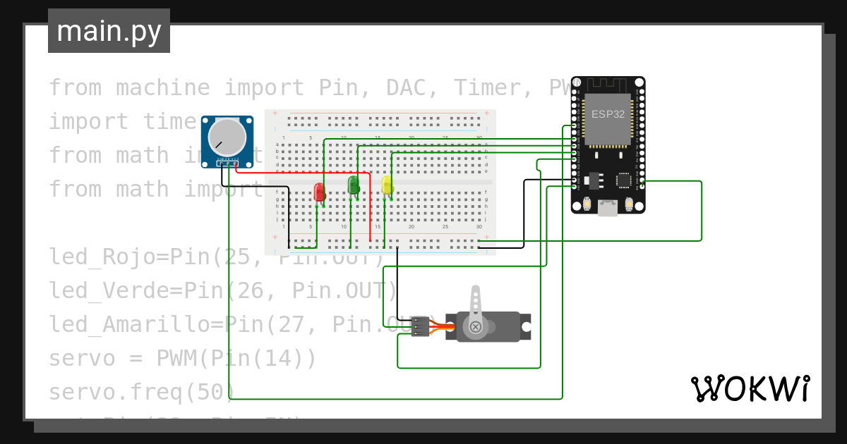 Servo En Movimiento Actual Wokwi Esp32 Stm32 Arduino Simulator 9566