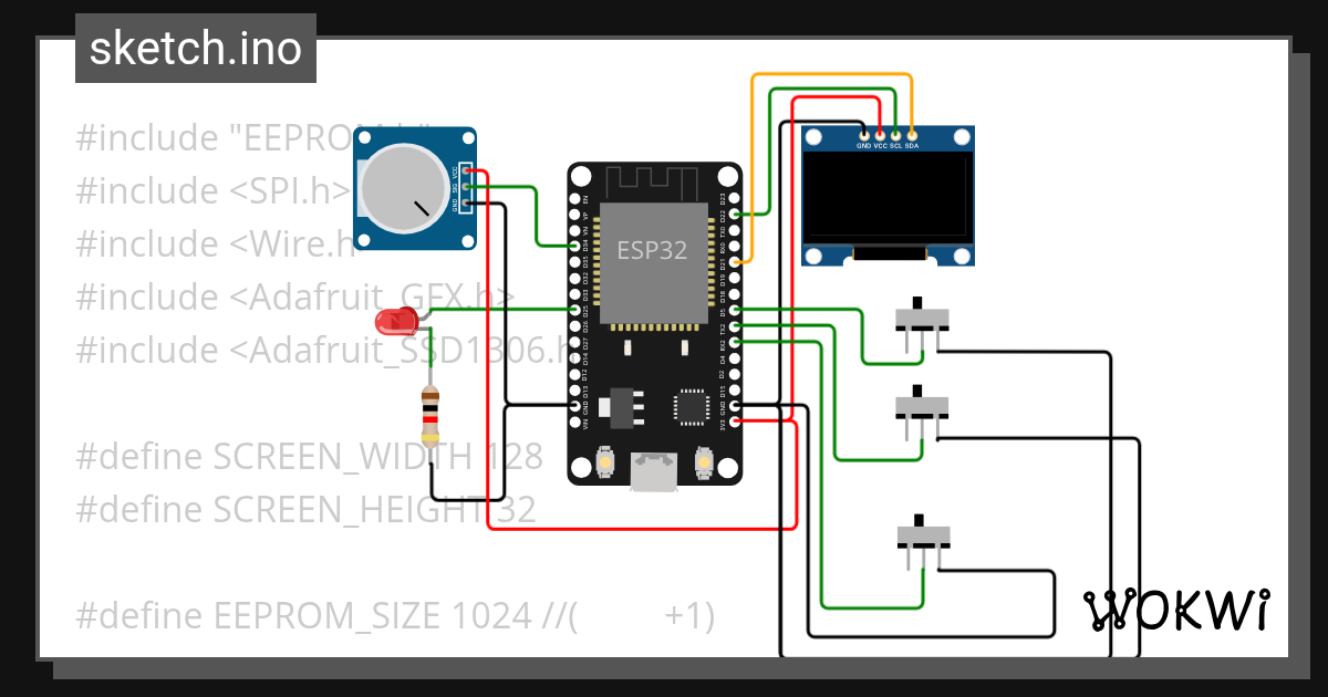 Lab7 Example - Wokwi ESP32, STM32, Arduino Simulator