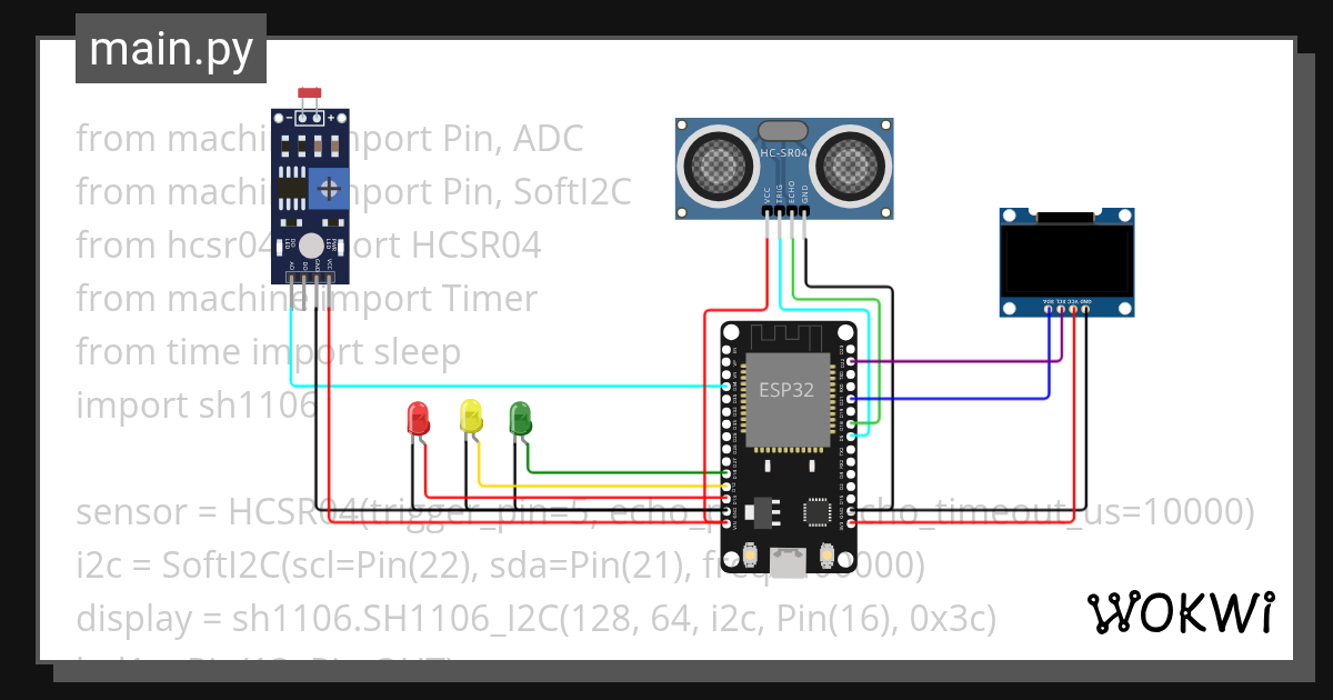 Mini_Project. - Wokwi ESP32, STM32, Arduino Simulator