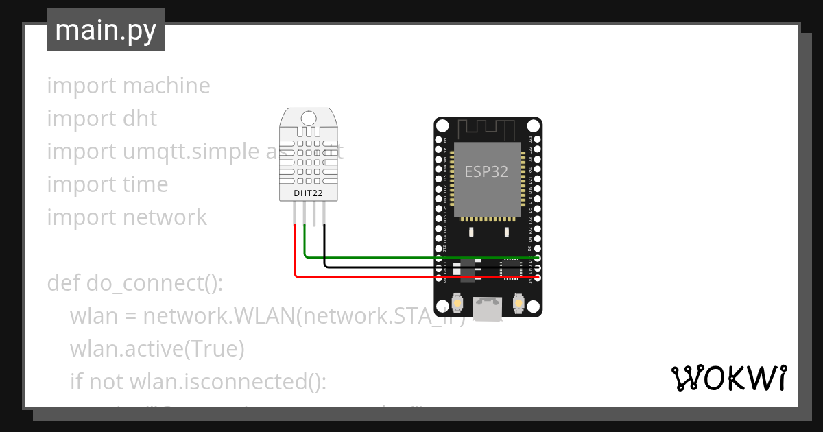 program 7 - Wokwi ESP32, STM32, Arduino Simulator