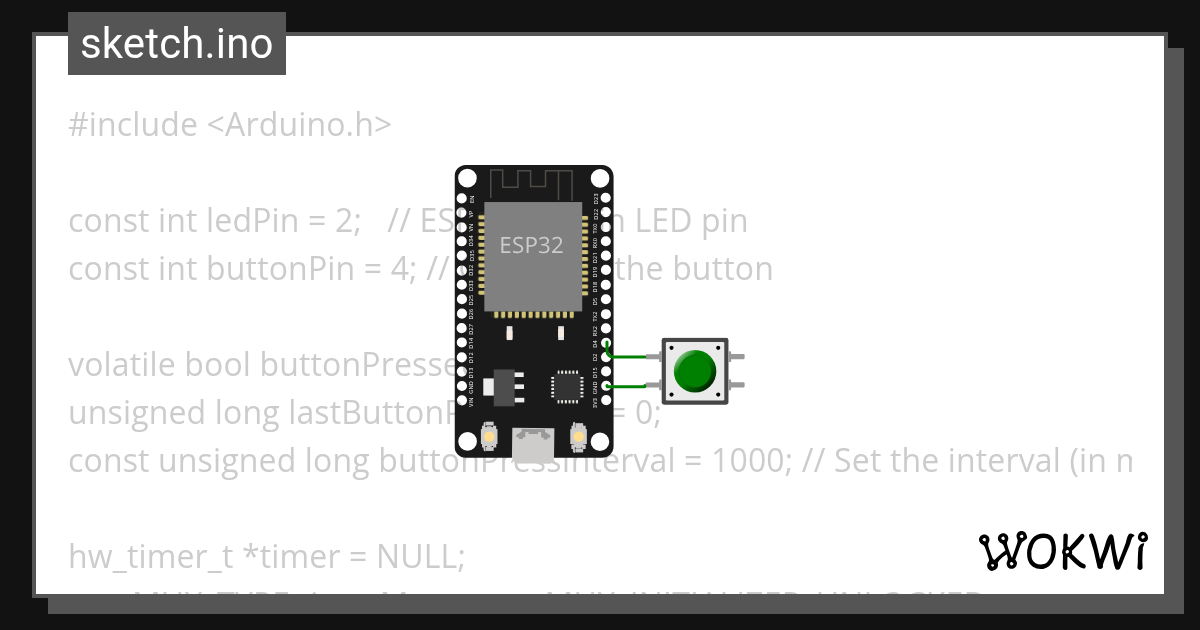 TP_IOT4_CeciliaInezRevaManurung_2106636994 - Wokwi ESP32, STM32, Arduino Simulator