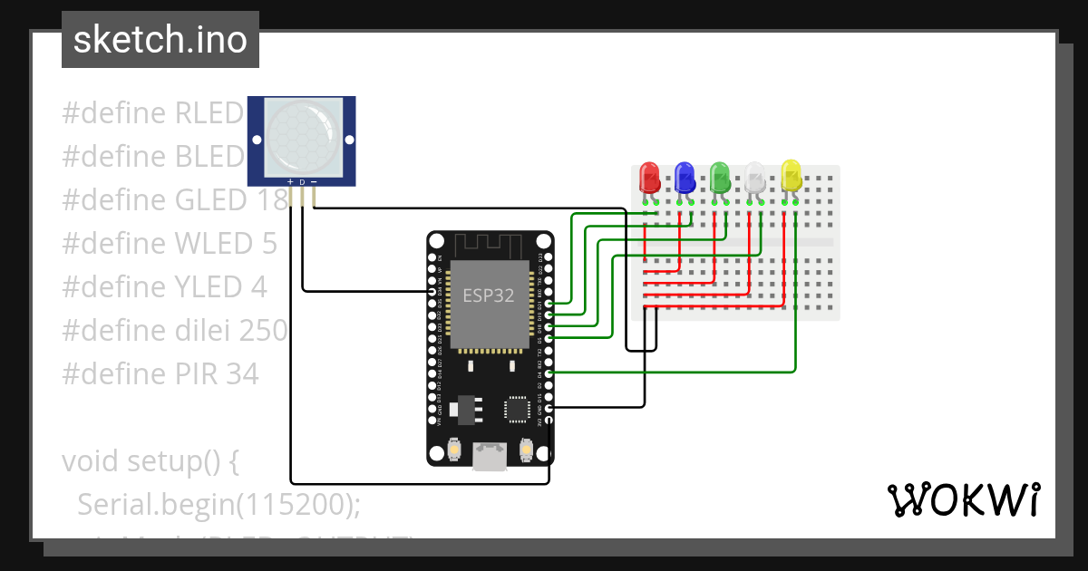 exercise 1 & 2 - Wokwi ESP32, STM32, Arduino Simulator