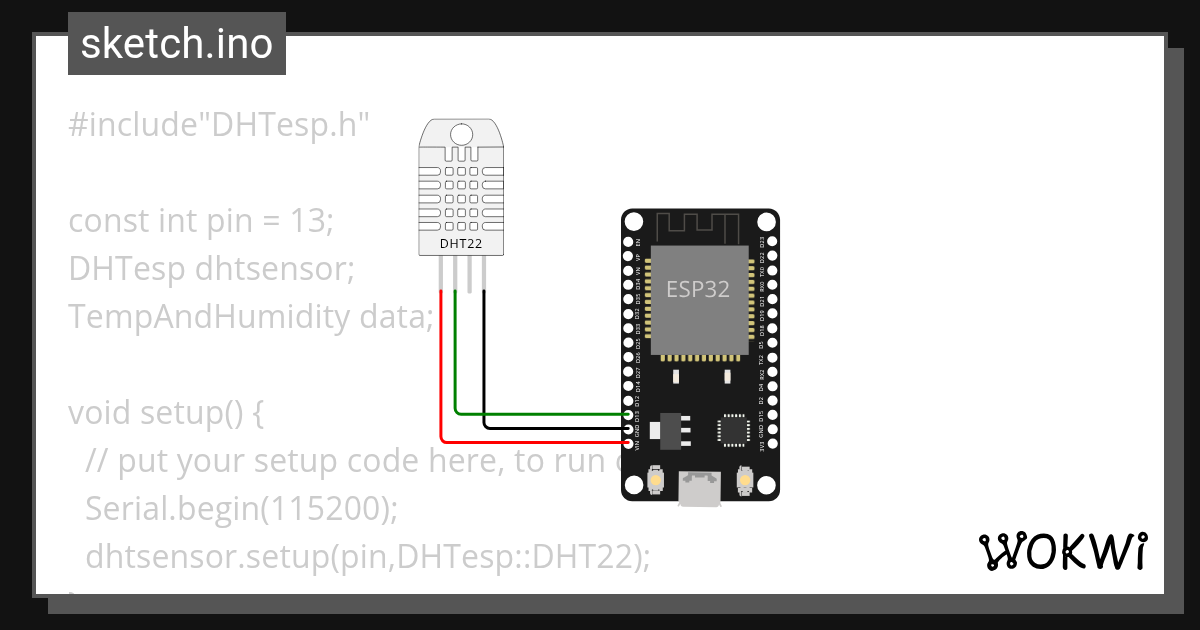 139_SEENUVASAN_DHT22 - Wokwi ESP32, STM32, Arduino Simulator 139_SEENUVASAN_DHT22 - Wokwi ESP32, STM32, Arduino Simulator