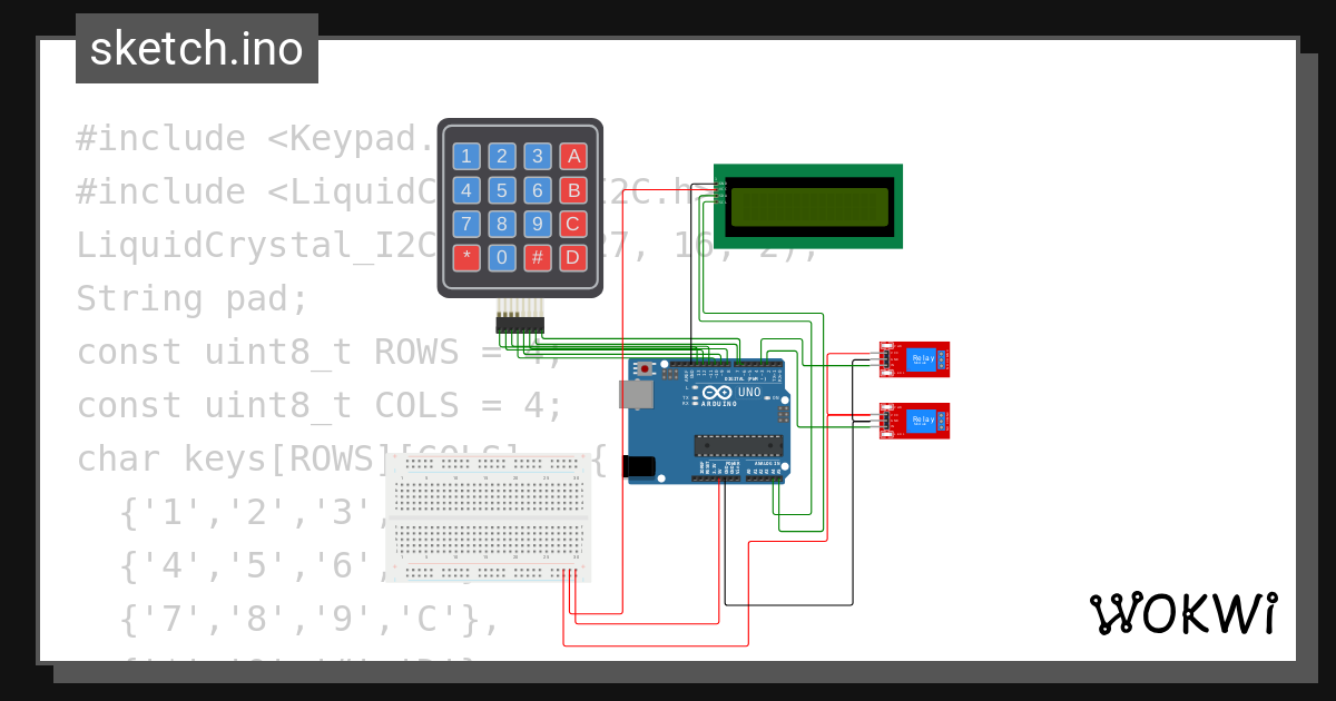 สอบปลายภาค Wokwi Esp32 Stm32 Arduino Simulator 