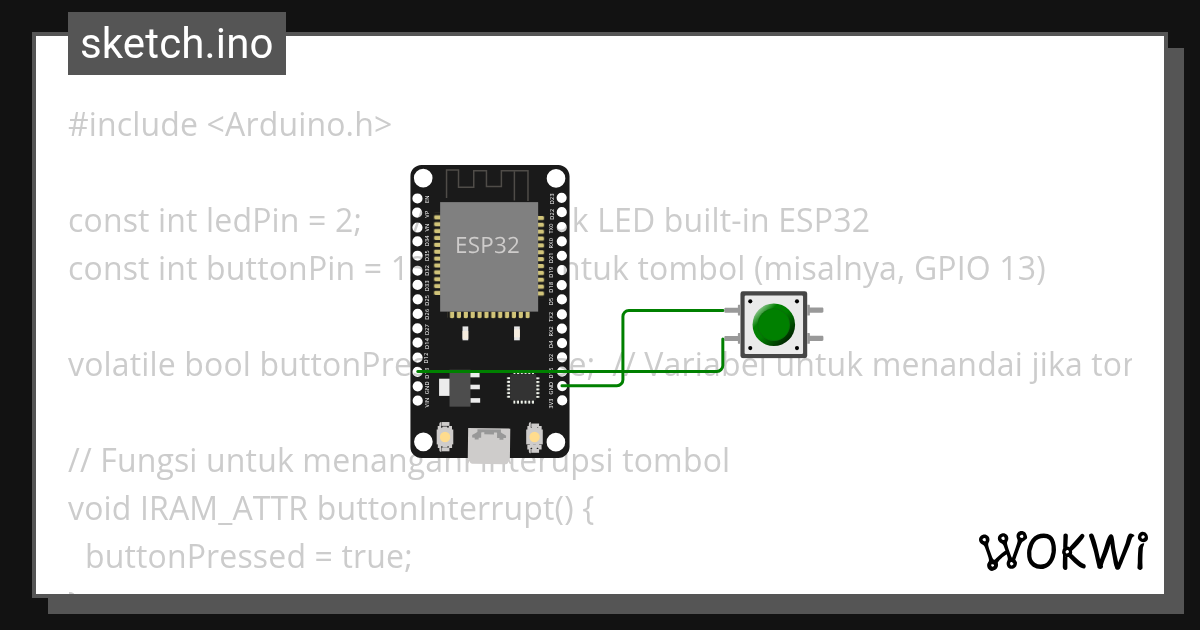 TP_IOT4_Akmal Rabbani_2106731610 - Wokwi ESP32, STM32, Arduino Simulator