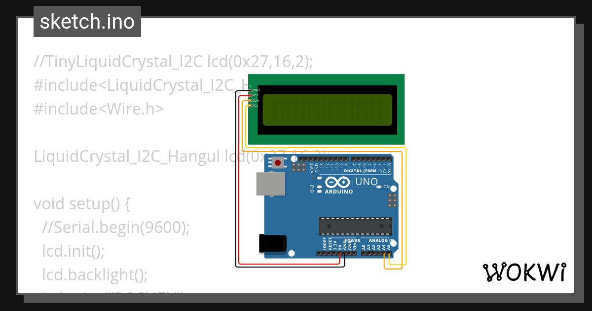 display - Wokwi ESP32, STM32, Arduino Simulator