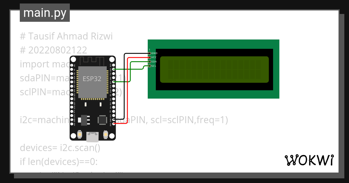 LAB3 - Wokwi ESP32, STM32, Arduino Simulator