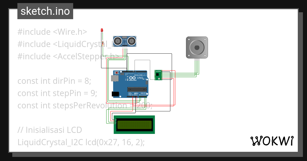 stepper - Wokwi ESP32, STM32, Arduino Simulator
