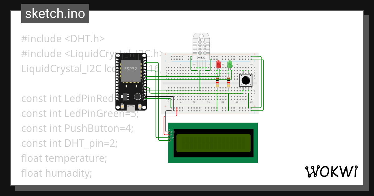 DHT 22 PUJIAPR Copy - Wokwi ESP32, STM32, Arduino Simulator DHT 22 PUJIAPR Copy - Wokwi ESP32, STM32, Arduino Simulator