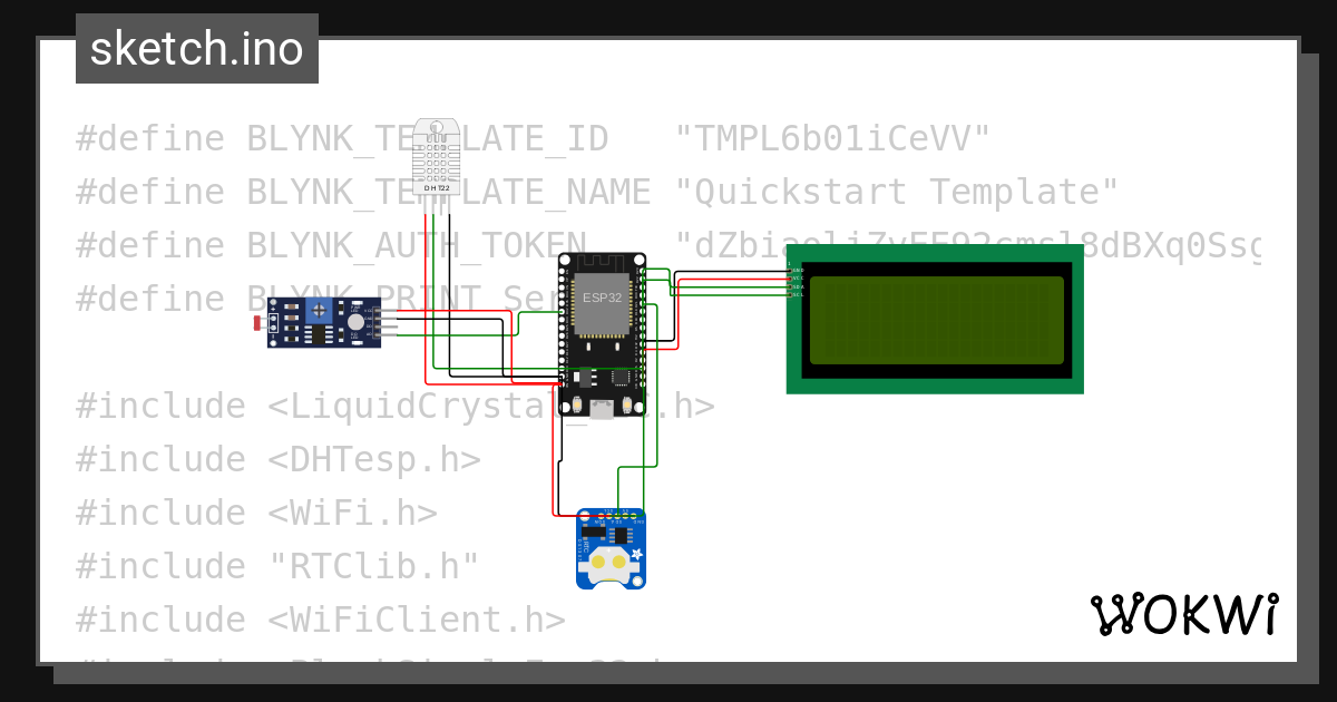 Penyiram Tanaman Otomatis Copy Wokwi Esp32 Stm32 Arduino Simulator