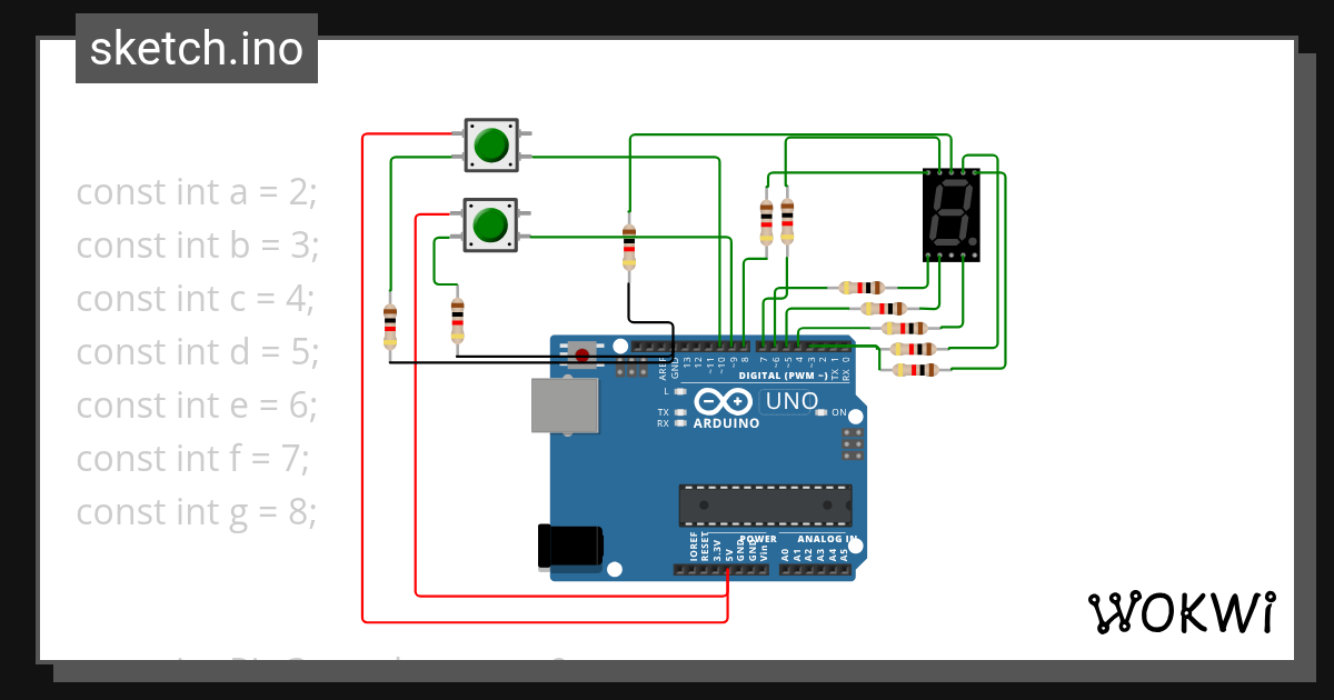 contador pulsador - Wokwi ESP32, STM32, Arduino Simulator