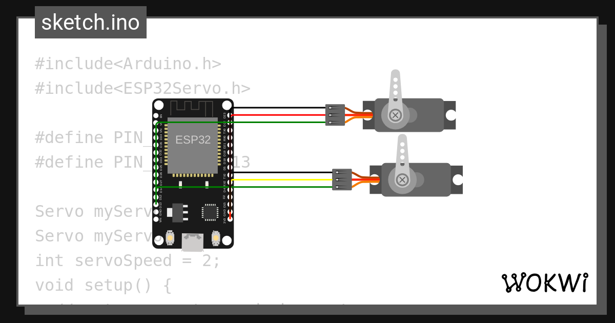 Servo Wokwi Esp32 Stm32 Arduino Simulator 8479