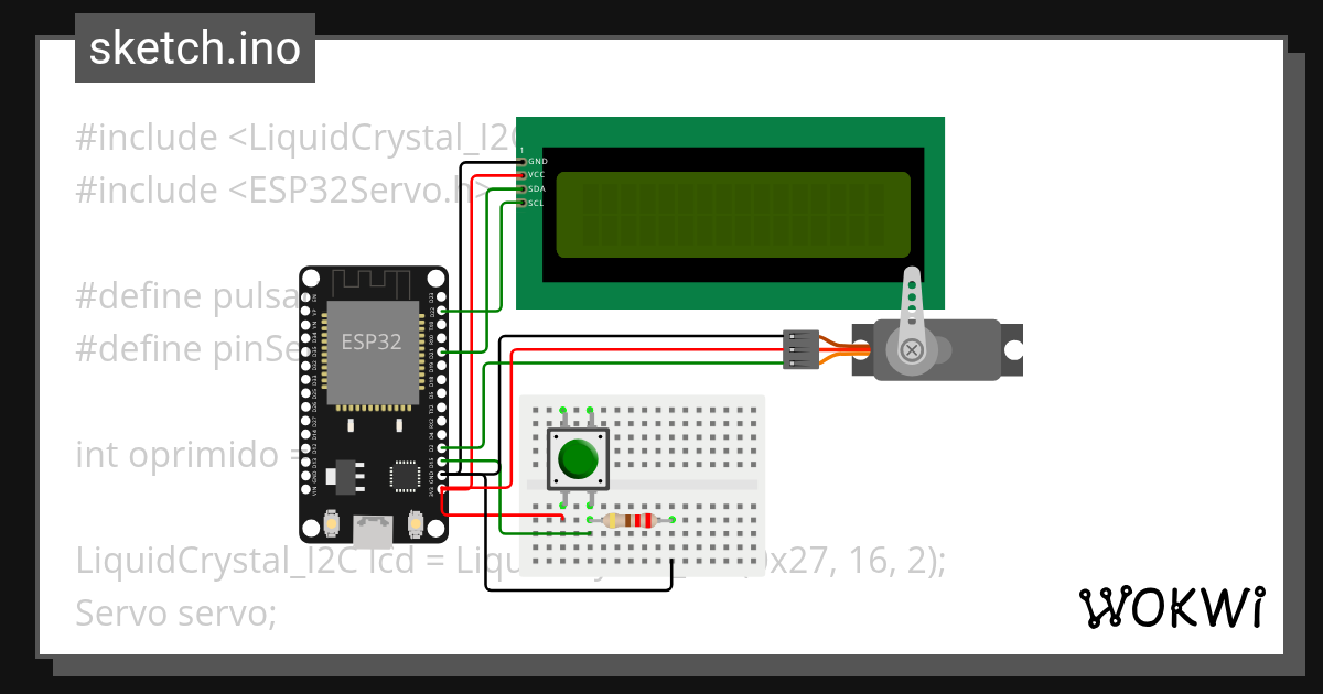 Servo - Wokwi ESP32, STM32, Arduino Simulator