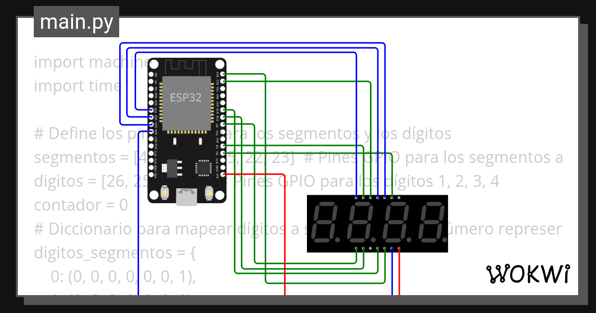 Display_4_digits Copy - Wokwi ESP32, STM32, Arduino Simulator