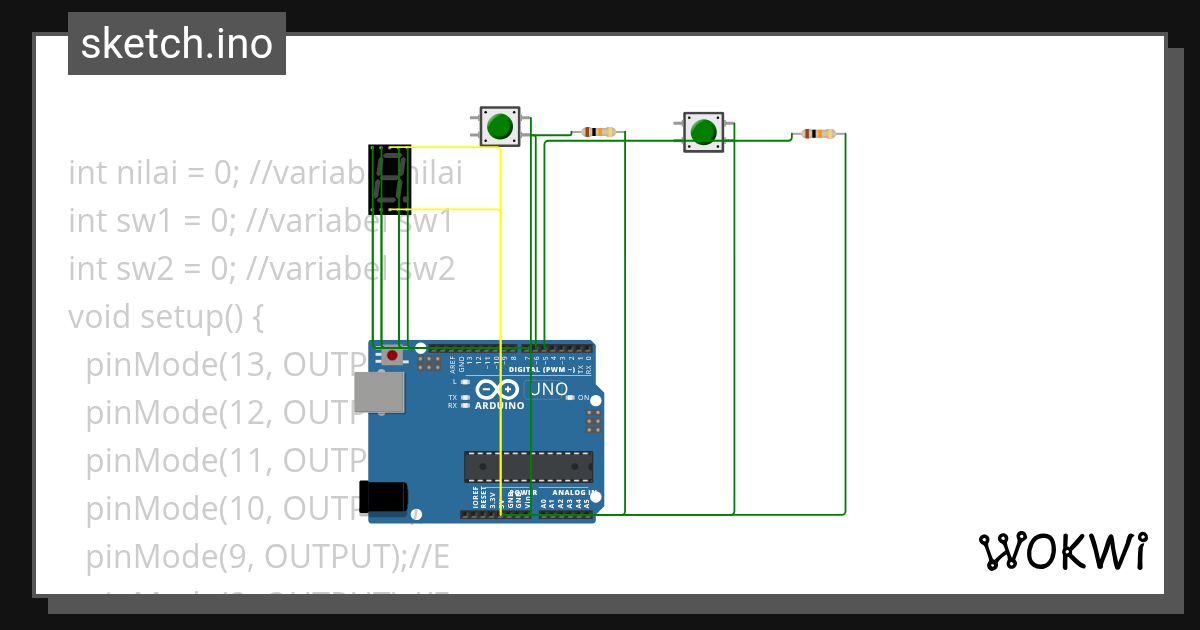 PAM 5 - Wokwi ESP32, STM32, Arduino Simulator