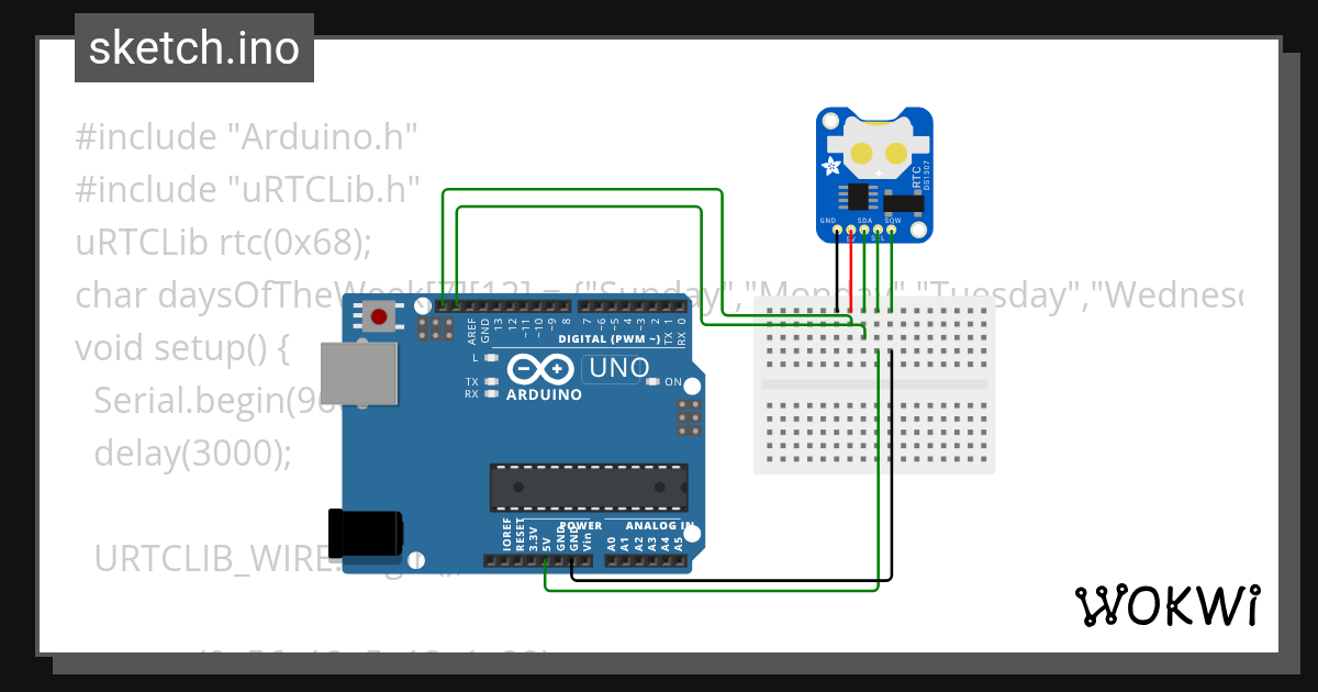RTC - Wokwi ESP32, STM32, Arduino Simulator