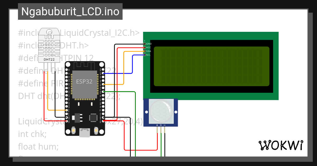 ariyouth_DHT22_LCD Copy (4) - Wokwi ESP32, STM32, Arduino Simulator