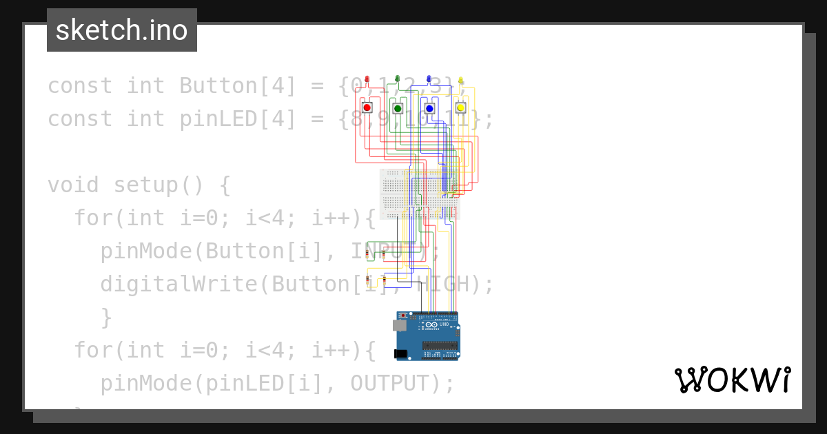 Button 4 Biasa Wokwi Esp32 Stm32 Arduino Simulator 1633