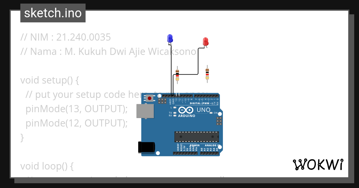 Tugas Iot1 Wokwi Esp32 Stm32 Arduino Simulator 2161