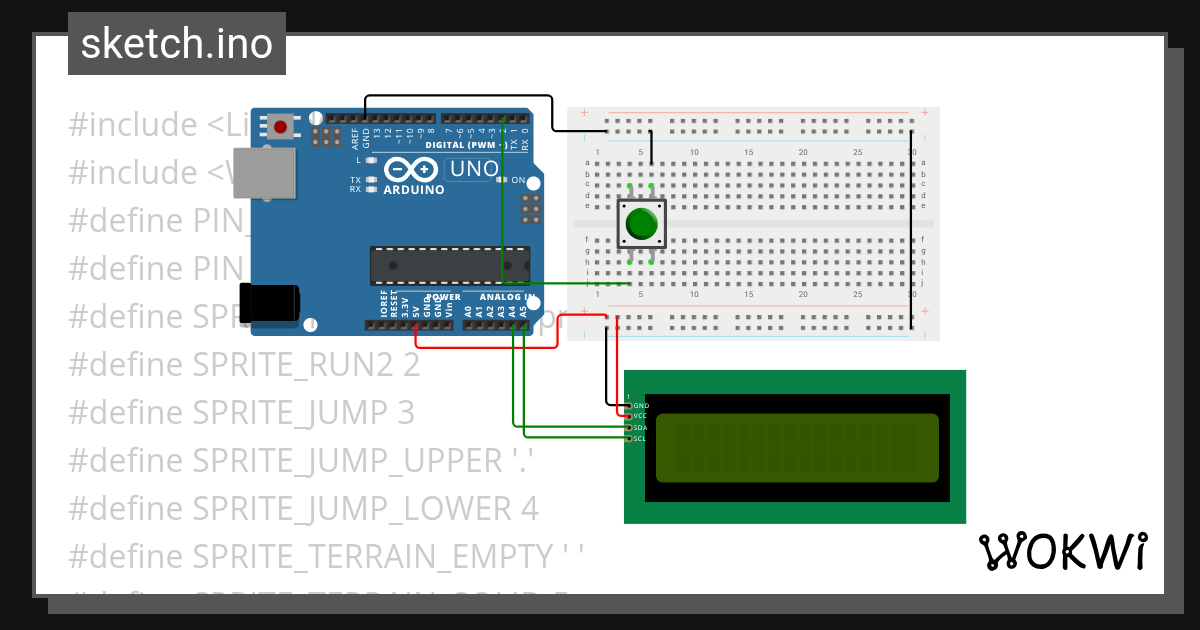 F- uno - Wokwi ESP32, STM32, Arduino Simulator