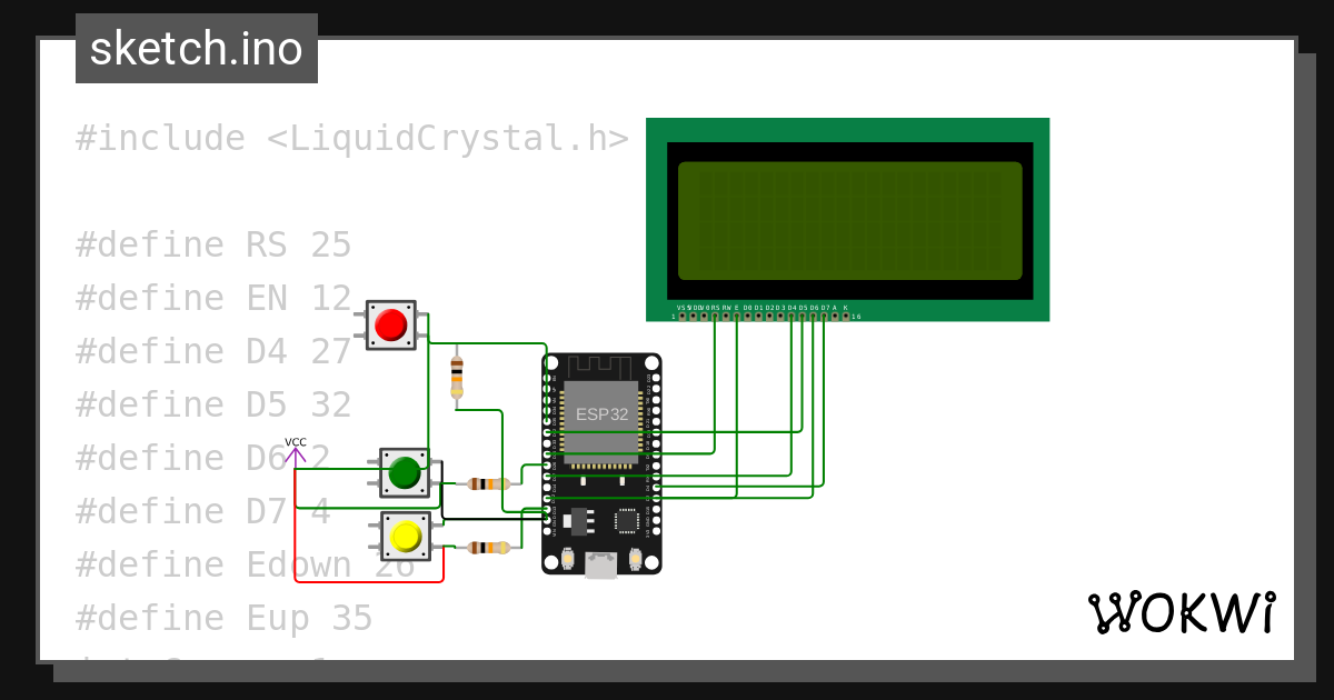 Maquina De Estado Wokwi Esp32 Stm32 Arduino Simulator 