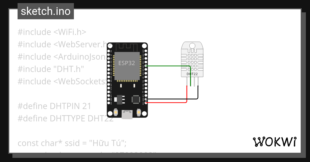 websocket - Wokwi ESP32, STM32, Arduino Simulator